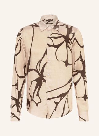 Reiss Reiss Hemd Suarez Regular Fit braun