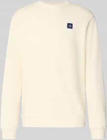 Scotch & Soda Sweatshirt mit Label-Badge und Rundhalsausschnitt