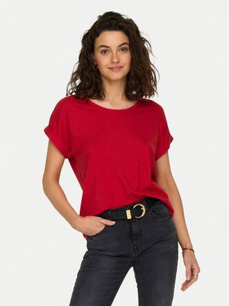 Only T-Shirt Moster 15106662 Rot Regular Fit