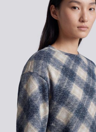 Rabe 3/4-Arm-Shirt im Karo-Look