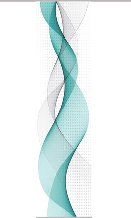 Home Fashion Home fashion OPALIA, Polyester, türkis, 245x60 cm