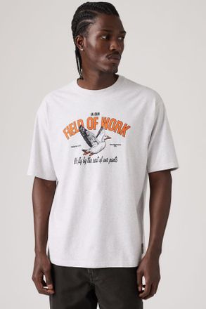 Levi's Workwear Graphic T-Shirt - Herren - Grau / Grau