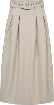 Co'Couture Femme, Jupes, Gris, Taille: 36 FR Jupes Midi