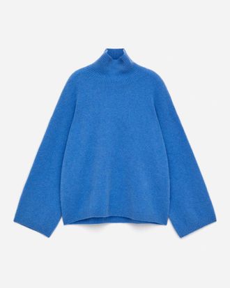 Arket Rollkragenpullover -Blau