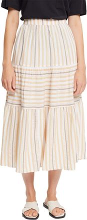 Esprit Damen Rock 062ee1d307, Weiß, 32