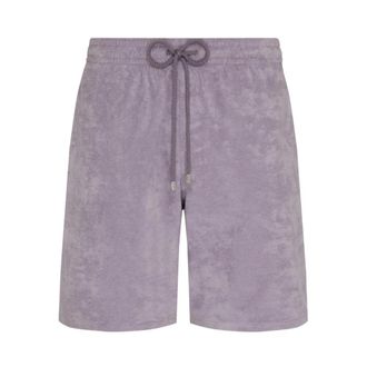 Vilebrequin Terry Bermuda Shorts Solid - - Shorts - Herren - Lila - XL