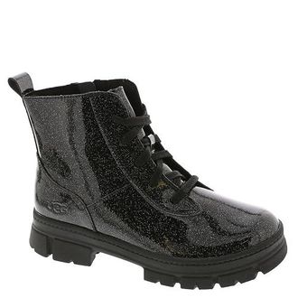 UGG Ashton Lace Up Botte, Glitter Black, 22 EU