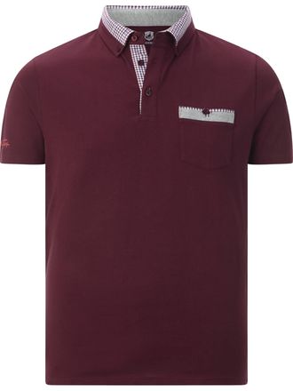 Jan Vanderstorm Herren Poloshirt Larsgaard dunkelrot, 68/70
