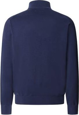 Hackett Pull col zipp&eacute; en coton