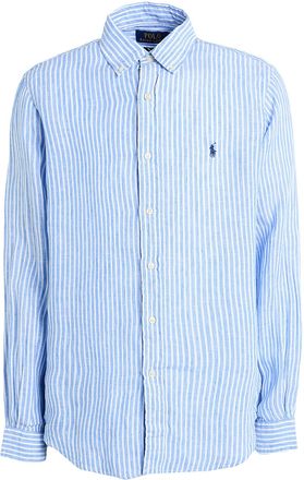 Ralph Lauren CUSTOM FIT STRIPED LINEN SHIRT