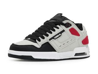 Osiris Chaussures de skate Peril pour homme, Gris/noir/rouge, 6