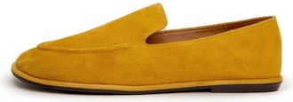 Cesare Gaspari Femme, Chaussures, Jaune, Taille: 38 EU Mocassins Souples en Daim