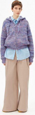 Armedangels Cardigan UN-WASTED Strickjacke aus Bio-Woll Mix (Kapuze, Oversized Fit)