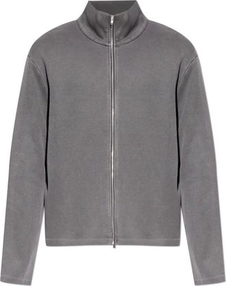 Our Legacy Homme, Sweatshirts et sweats &agrave; capuche, Gris, Taille: L Shrunken Fullzip