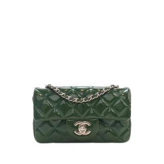 Chanel Sac Mini Flap Pre-owned - Femme - Pre-owned - Vert - Taille: ONE Size