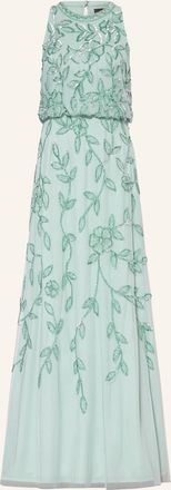 Adrianna Papell Abendkleid Mit Pailletten Und Schmuckperlen blau