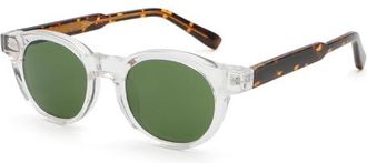 Generic Lunettes De Soleil Rondes Tendance For Hommes Et Femmes, Id&eacute;ales For Les F&ecirc;tes En Ext&eacute;rieur, La Plage Et Les Photos De Vacances.(Green)