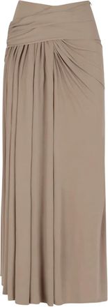 CHRISTOPHER ESBER Drapierter Aiba Maxirock - Nude