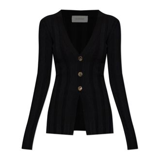 Sportmax Femme, Pulls, Noir, Taille: 38 FR Laser Cardigan