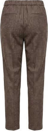 PESERICO Virgin Wool Trousers - Brown
