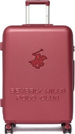 Beverly Hills Polo Club Mittlerer Koffer CEO-BHPC-M-004-08-BURGUNDY Dunkelrot