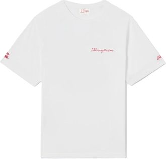 MC2 Saint Barth Homme, Tops, Blanc, Taille: XL Portofino T-Shirt
