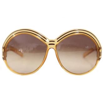 Dior Pre-owned Acetat sonnenbrillen - - Pre-owned - Damen - Gelb - ONE SIZE