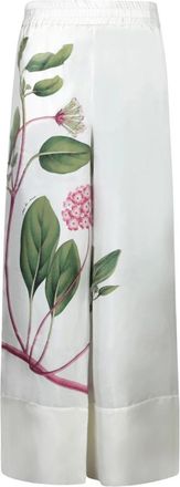 Pierre-Louis Mascia Femme, Pantalons, Blanc, Taille: 36 FR Pantalon large