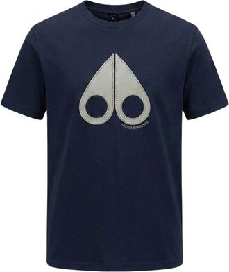 Moose Knuckles Homme, Tops, Bleu, Taille: L Tandem Tee