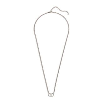 Valentino Garavani Bijoux Silber Kette Halskette - - Accessories - Herren - Grau - ONE SIZE
