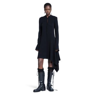 Ann Demeulemeester Cordule Lace-Up Serafino Dress