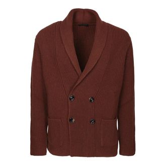 Dell'Oglio Cs0Mlt Wc5P 180 Cardigan - - Knitwear - Herren - Braun - XL