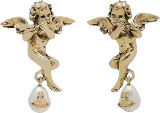 Vivienne Westwood Putti Pearl-drop Earrings