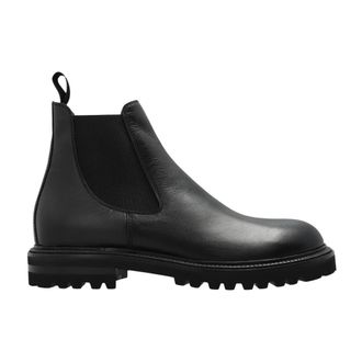 Giorgio Armani Chelsea Boots aus Leder - - Shoes - Herren - Schwarzk - 43 EU
