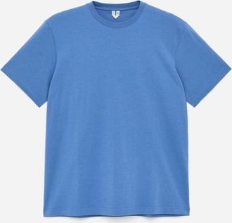 Arket T-Shirt Mit Normaler Passform 170 GSM -Blau