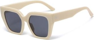 Generic Lunettes De Soleil Carr&eacute;es For Hommes, For Les Vacances, Sports Plein Air, Femmes, Trajets Quotidiens(Beige)