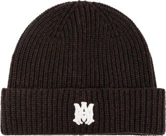 Amiri bonnet Ma Ribbed - Marron