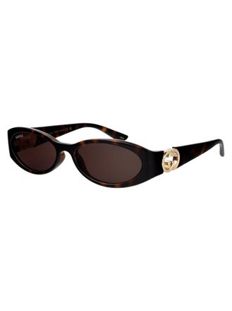 Gucci Womens Sunglasses Gg1660s Havana Brown Injected