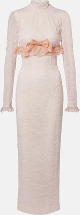 Alessandra Rich Robe aus Spitze