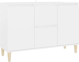 vidaXL Sideboard Wei&szlig; 103,5x35x70 cm Holzwerkstoff Vidaxl