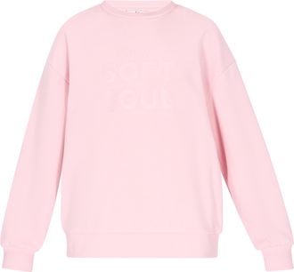 Mymo Sweatshirt Frauen helles Rosa