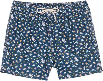 MC2 Saint Barth Homme, Maillots de bain, Bleu, Taille: XL Lighting Micro Swim Short