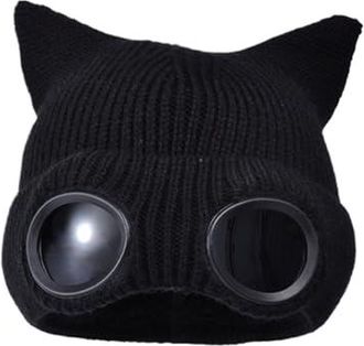 Generic Bonnet - Bonnet &eacute;l&eacute;gant pour temps froid - Bonnet dhiver en tricot pour les sports de plein air - Bonnet de randonn&eacute;e - Bonnet chaud doubl&eacute; en velours