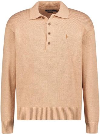 Polo Ralph Lauren Herren Pullover beige Baumwolle unifarben