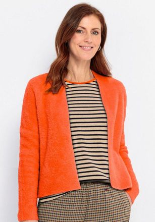 bianca Strickjacke VALENTE in super softem Strick in Trendfarbe