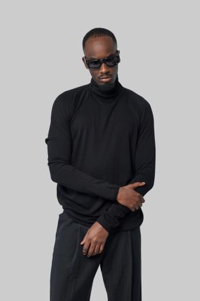 Jan-Jan Van Essche Regular Fit Turtle Neck Tee