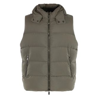 Moorer Gepolsterte Bodywarmer Jacke - - Jackets - Herren - Gr&uuml;n - L