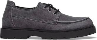 Birkenstock Highwood Moc Lace Suede Leather - Homme - Chaussures - Gris - Taille: 39 EU