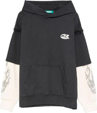 Barrow hoodie à logo imprimé - Gris