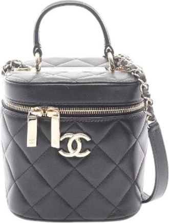 Chanel Sac bandouli&egrave;re Trendy CC en agneau Pre-owned - Femme - Pre-owned - Bleu - Taille: ONE Size
